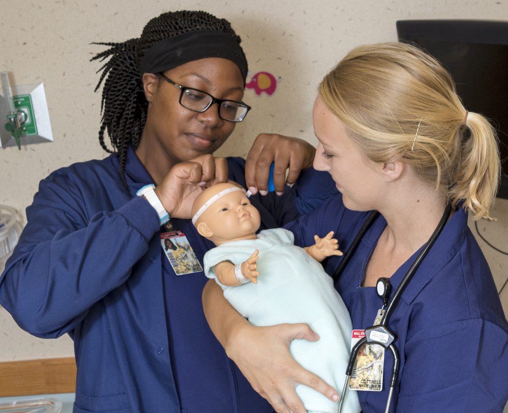 Fake blood, simulated patients generate real results for nursing students
